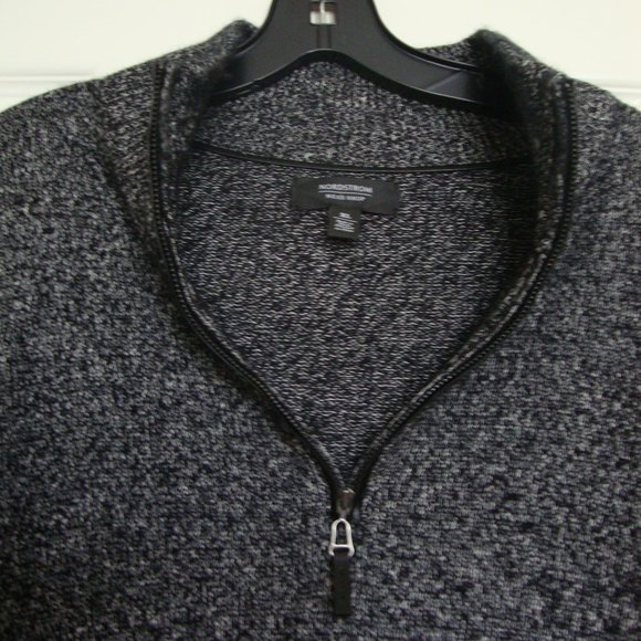 Nordstrom | Sweaters | Mens Dark Grey Half Zip Sweater | Poshmark